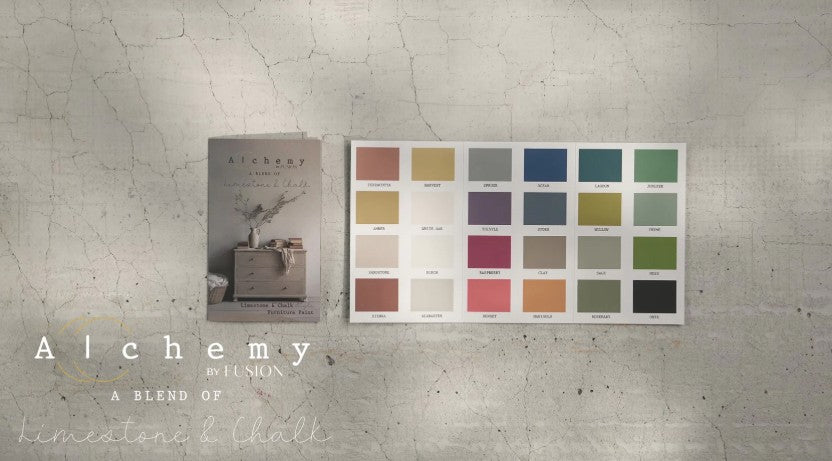 Alchemy Colour Card | Alchemy by Fusion | White Mica