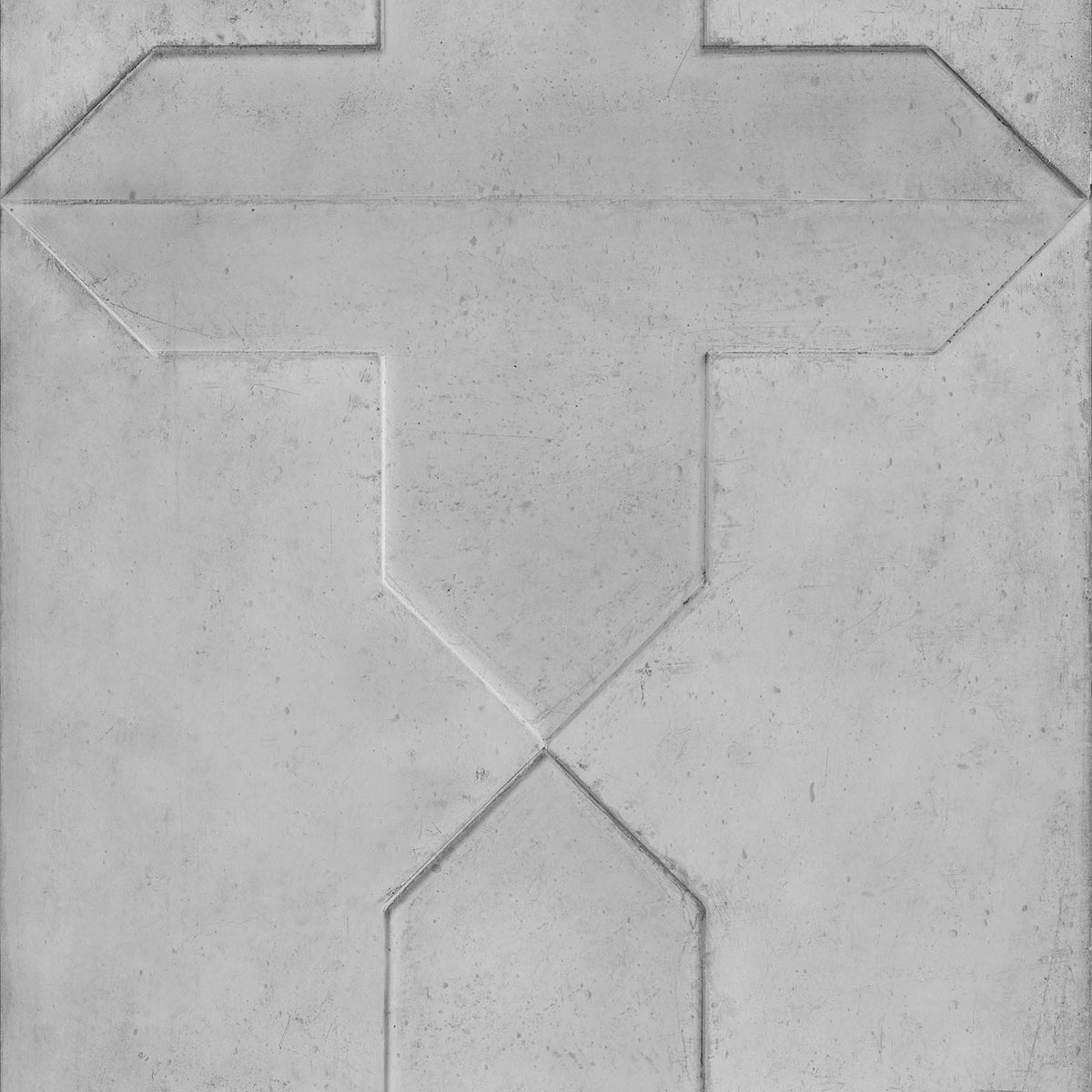 Cross Moulded Concrete Blocks – White Mica